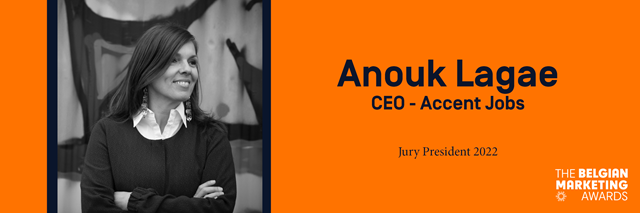 Anouk Lagae présidera le jury des Belgian Marketing Awards