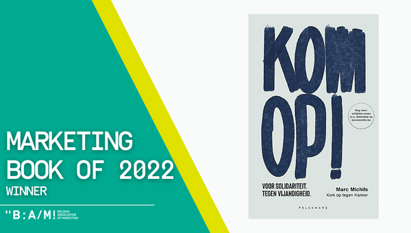 ‘Kom op!’ verkozen tot Marketing Book of the Year