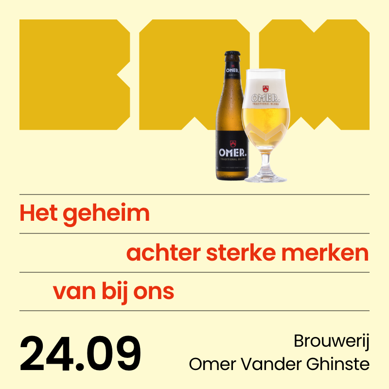 Het geheim achter sterke merken van bij ons